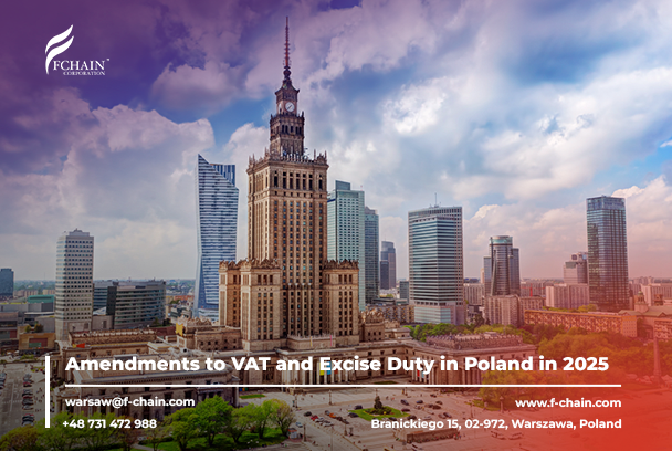 Amendments to VAT and Excise Duty in Poland in 2025