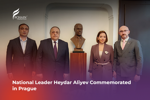 National Leader Heydar Aliyev Commemorated in Prague